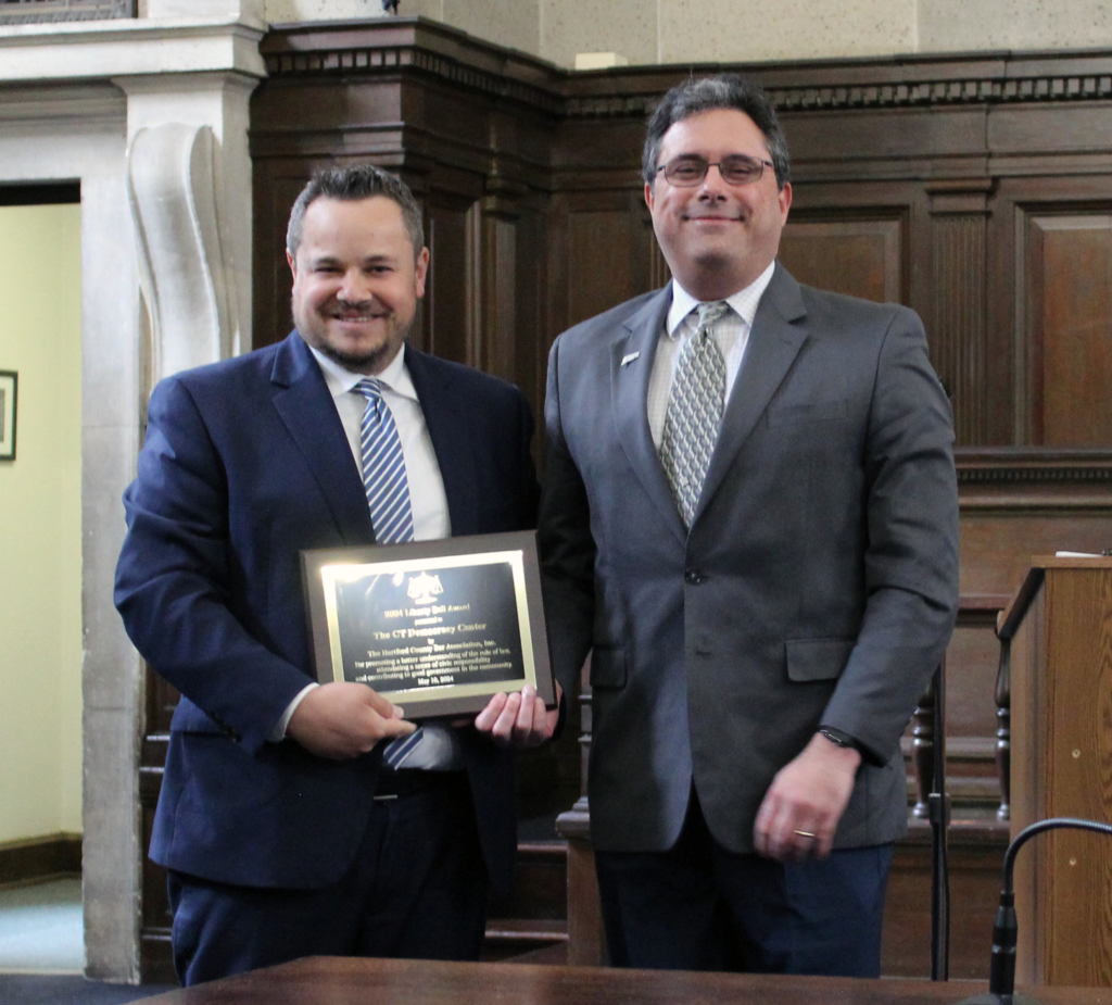 Connecticut Democracy Center Recipient of HCBA 2024 Liberty Bell Award ...